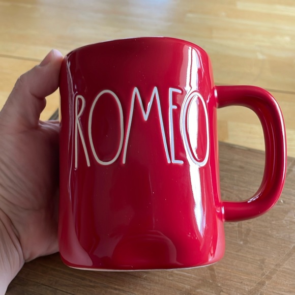 Rae Dunn | Kitchen | Rae Dunn Romeo 6oz Red Mug 4 | Poshmark